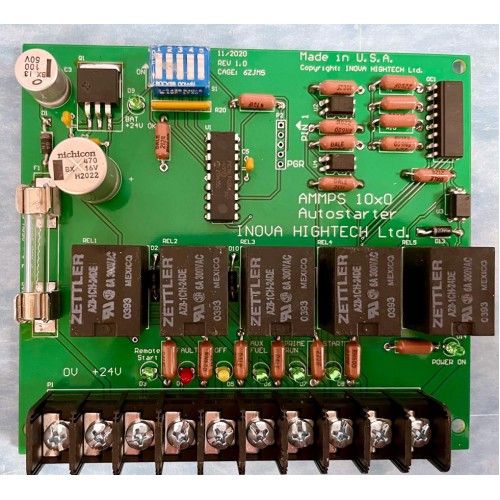 Auto / Remote Starter Kit for Generator AMMPS MEP 1030 1040 1050 1060 1070